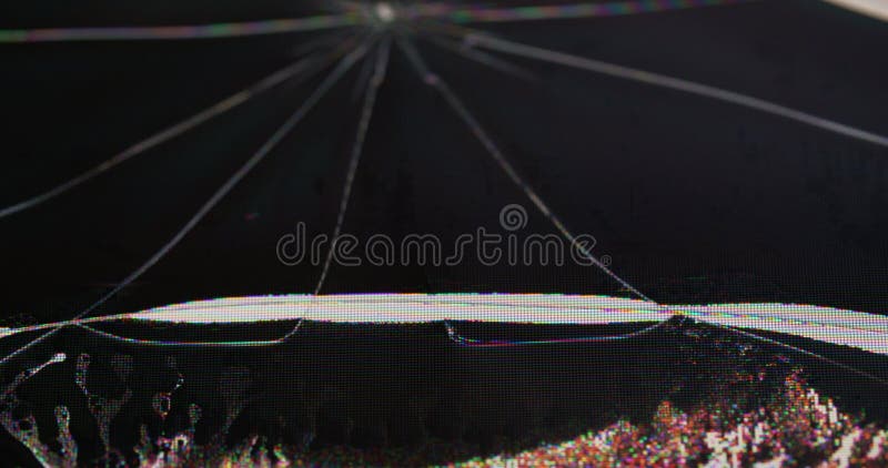 Crashed Display Failure Artifacts Blur Glitch Stock Photo - Image of ...