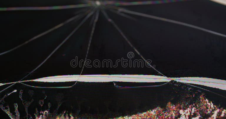 Crashed Display Failure Artifacts Blur Glitch Stock Photo - Image of ...