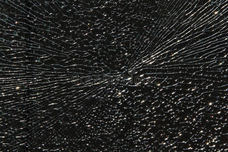 Crashed glass stock image. Image of wreck, crack, cracked - 12618331