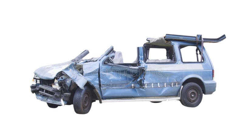 Smashed Minivan Stock Photos - Free & Royalty-Free Stock Photos from ...