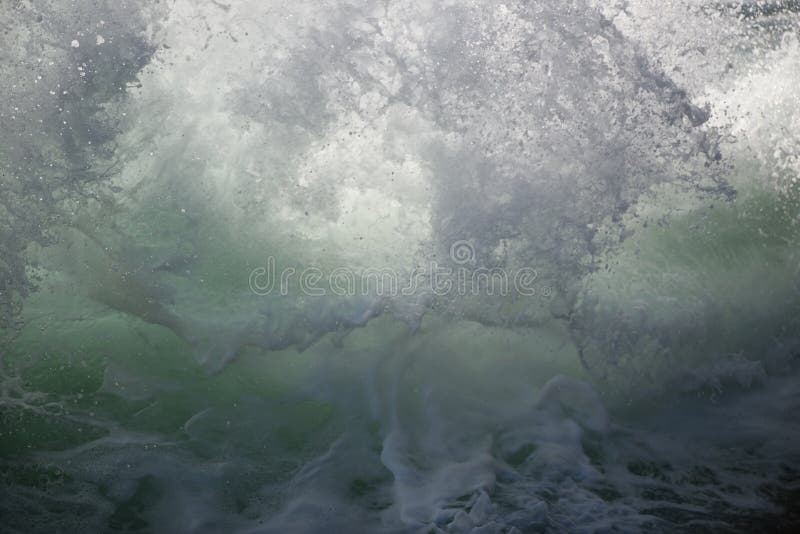 Crashing, Foamy, Ocean Wave Stock Image - Image of foamy, creating ...