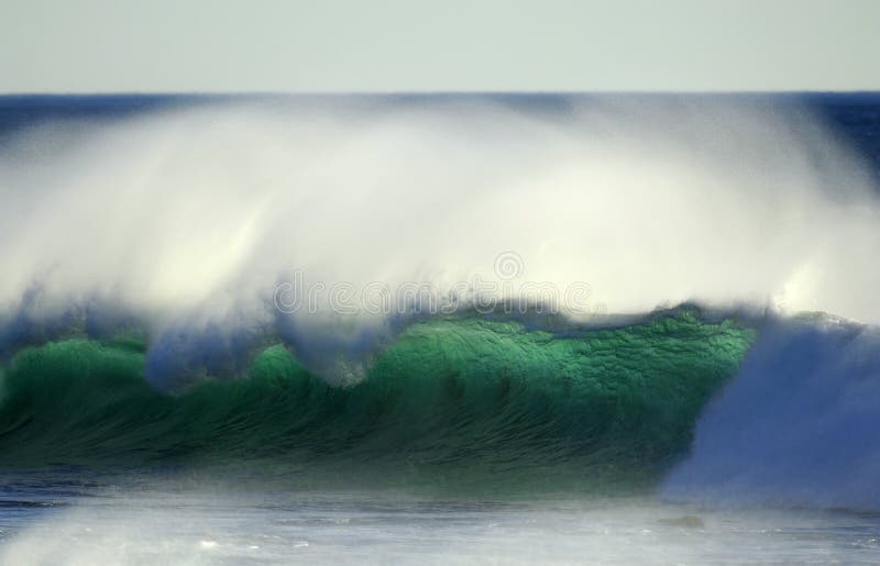 Crashing Pacific Ocean Wave Stock Photo - Image of water, pacific: 11666178