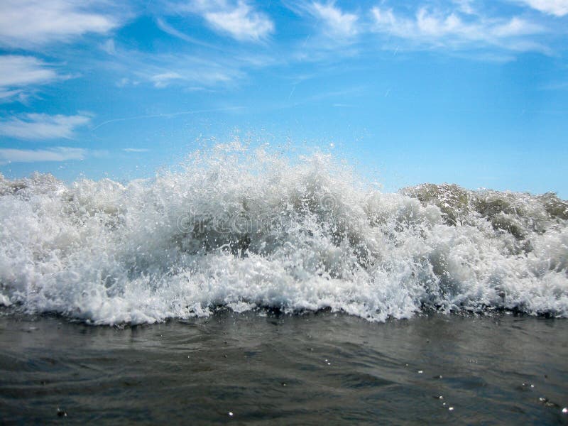 Crashing Wave of Ocean Water Stock Image - Image of surf, cool: 194913539