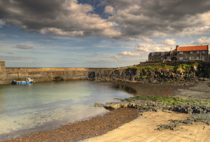 Craster harbour stock image. Image of destination, vacation - 6268259