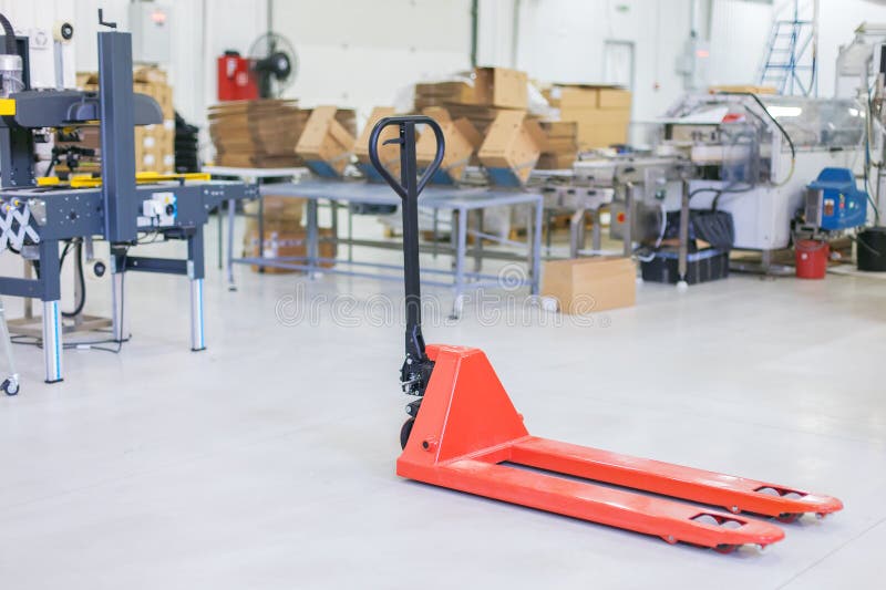 Lifting Machine At The Factory Stock Photo - Image of coil, hoisting ...