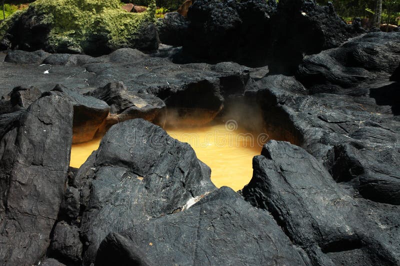 Crater stock image. Image of earth, bubbling, artificial - 89621