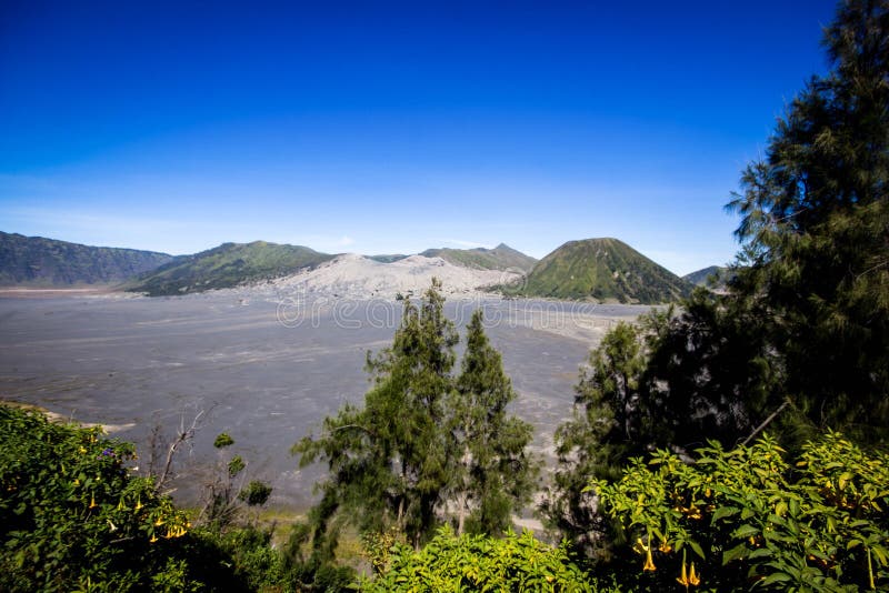 Crater in Bromo Vulcano East Java Indonesia Stock Photo - Image of ...
