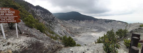 Crater on Mount Merapi stock photo. Image of wilderness - 221612244