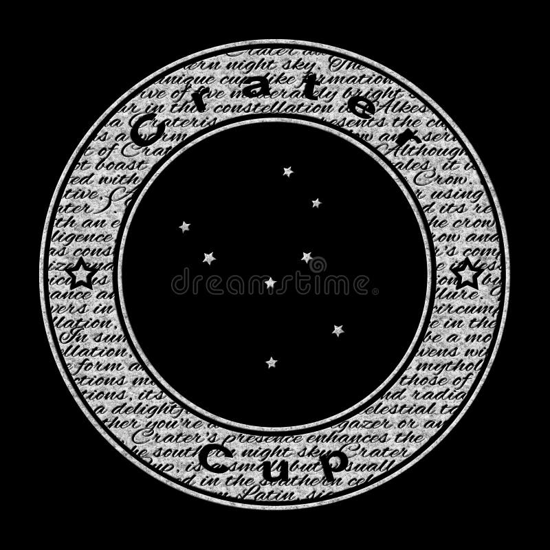 Crater Star Constellation, Cup Constellation Stock Illustration ...