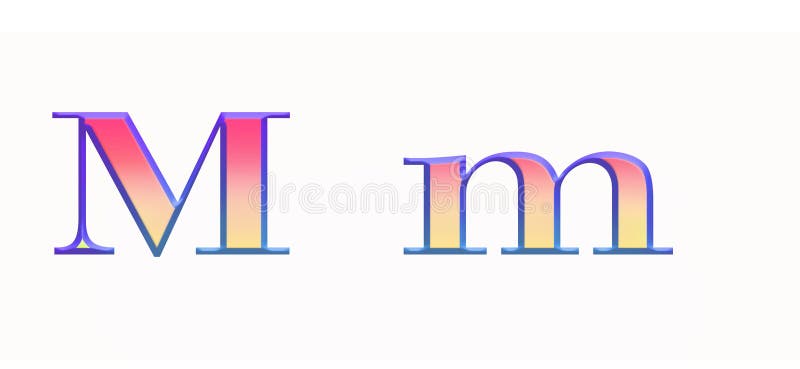 Craw Font Fonts Gradient Sans Serif Alphabet Letters Calligraphy Letter ...