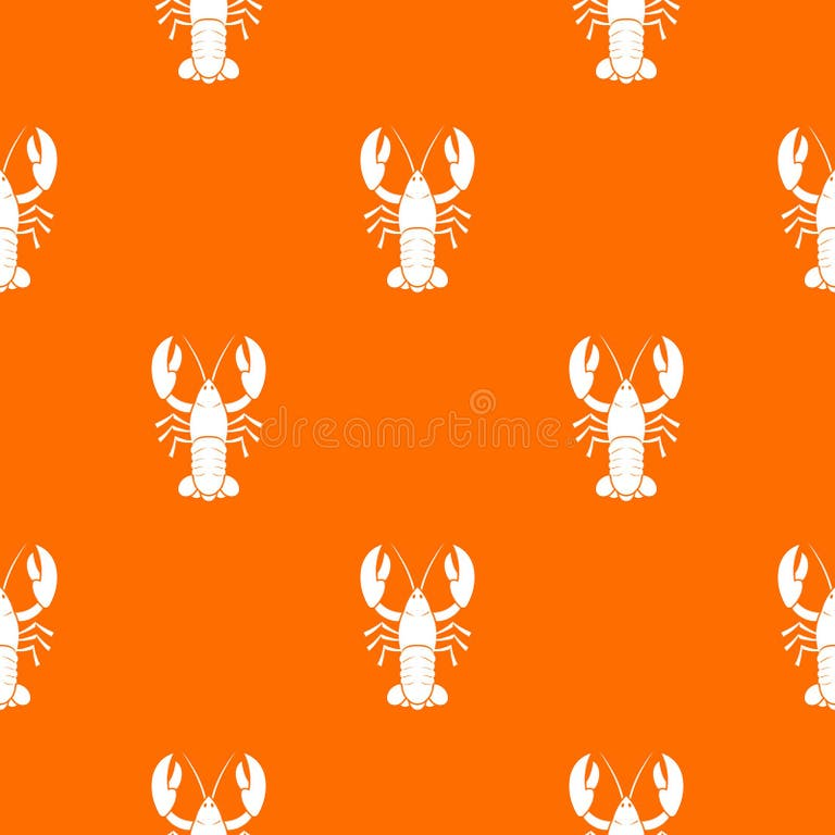 Crawfish pattern seamless stock vector. Illustration of menu - 101060578