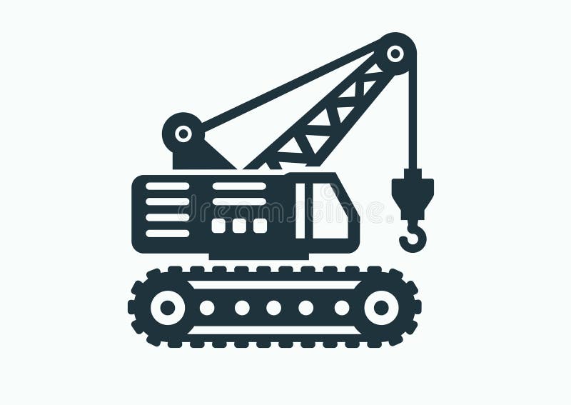 Construction Crane Pictogram Stock Illustrations – 3,847 Construction ...