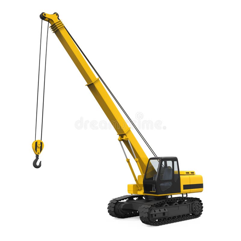 Crawler Crane Clip Art
