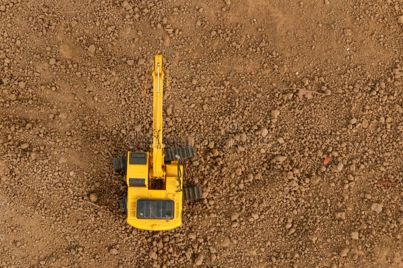 Crawler Excavators are Digging Soil . Stock Photo - Image of excavator ...