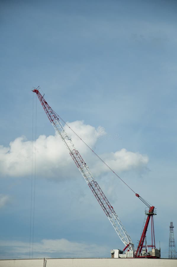 Crawler Crane stock image. Image of track, city, equipment - 17140299