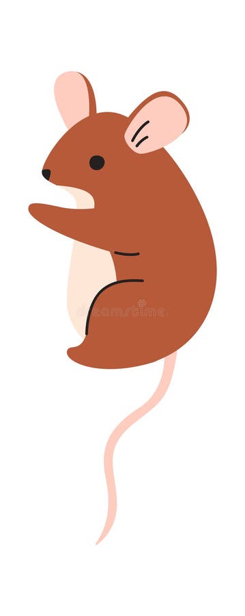 Crawling Mouse Rodent stock vector. Illustration of cute - 274148896