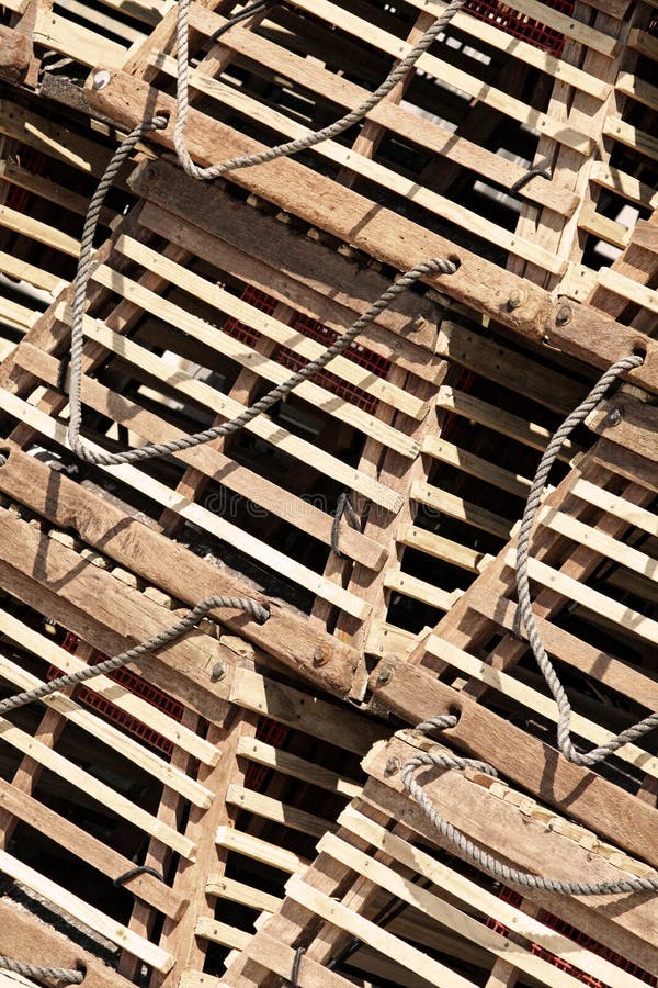 Cray Pots stock image. Image of fish, coast, containers - 18558755