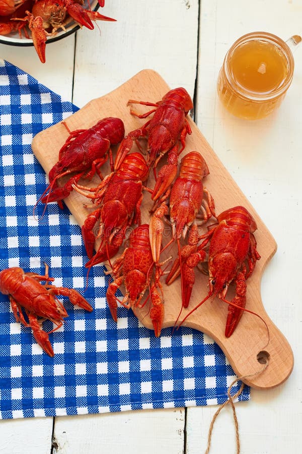Boiled crayfish stock photo. Image of lobster, claw, snack - 35374356