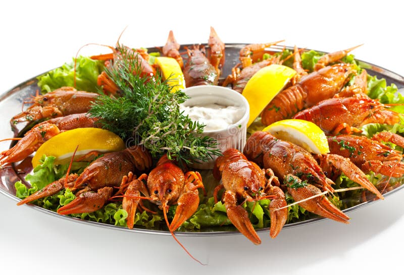 Seafood platter stock photo. Image of restaurant, shell - 6677840