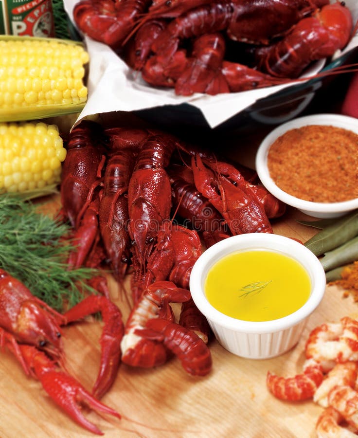 Blackened Red Fish Crawfish Sauce Stock Photos - Free & Royalty-Free ...