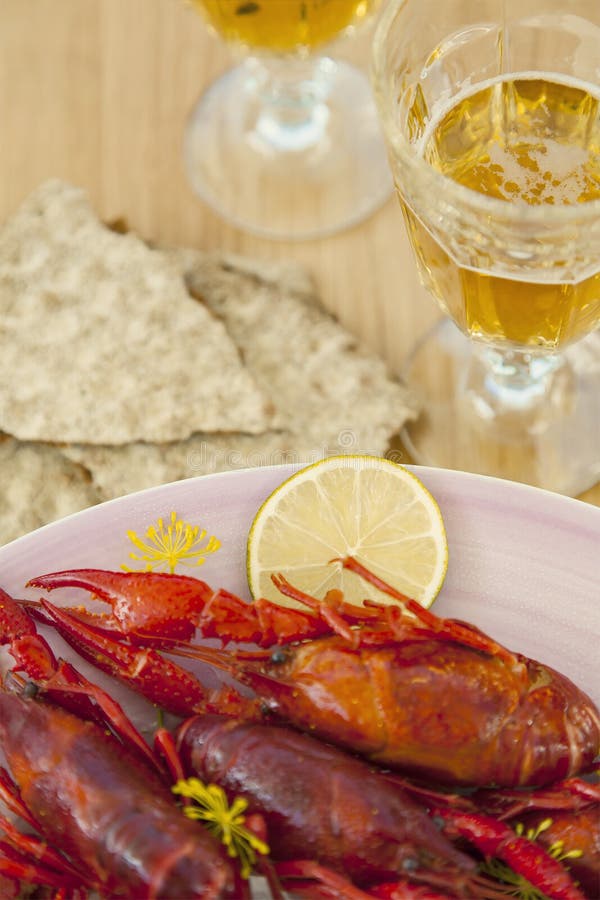 Crayfish dinner stock image. Image of invertebrate, fresh - 57069329