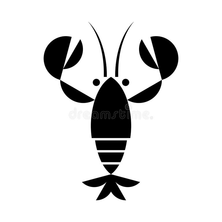 Crayfish logo stock vector. Illustration of crab, beach - 333824399