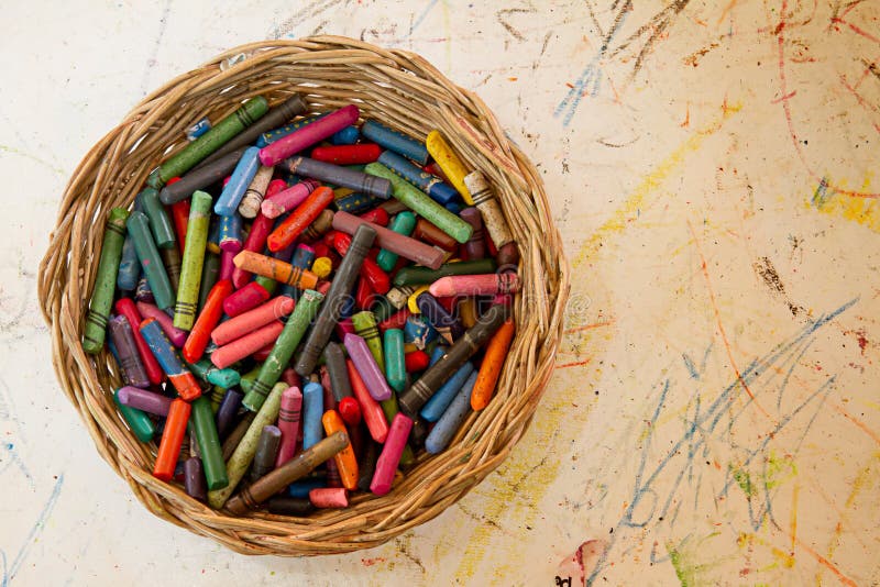 Crayon stock photo. Image of education, paint, materials - 18852996