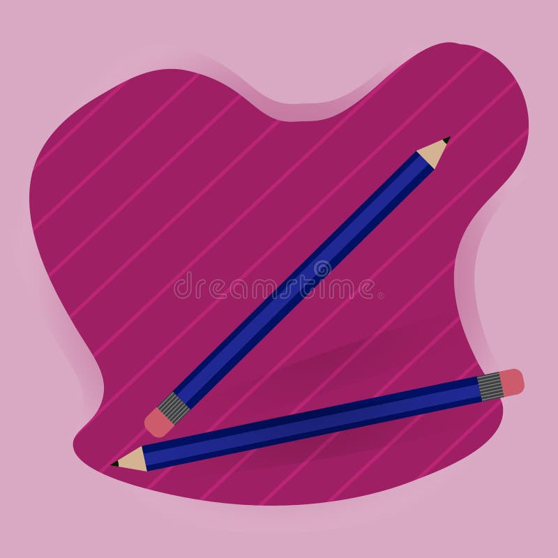 Crayon illustration de vecteur. Illustration du graphisme - 87369190