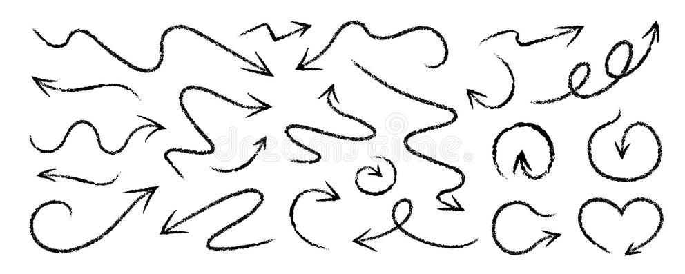 Texture Arrow Bundle Stock Illustrations – 350 Texture Arrow Bundle ...