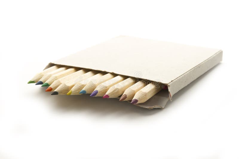 Crayon in box stock photo. Image of design, crayon, abstract - 29339318