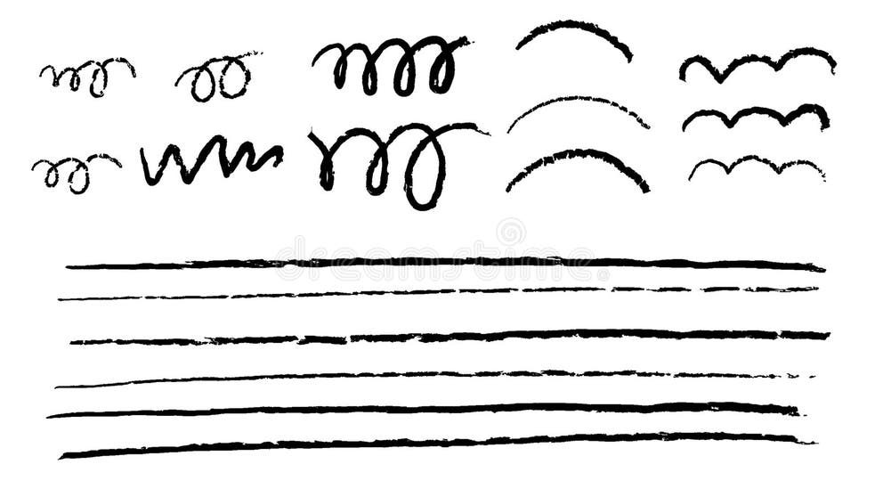 Underline Sketch Paint Stock Illustrations – 9,294 Underline Sketch ...