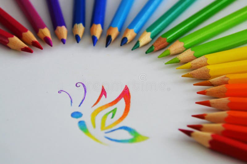 Crayon stock photo. Image of artschool, crayons, pencil - 88051540