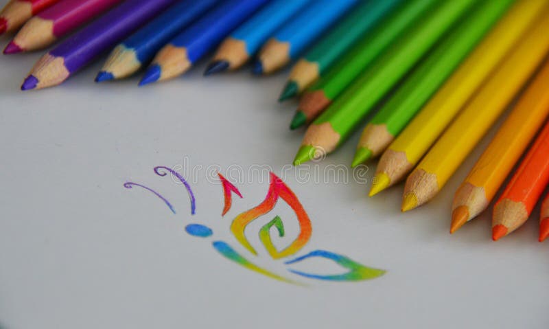 Crayon stock image. Image of pastel, children, paper - 88051549