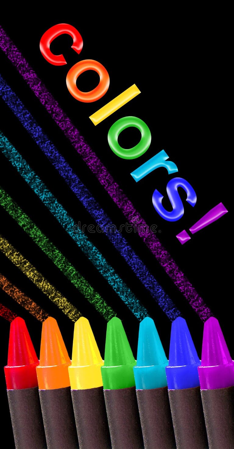 Word Color Rainbow Colors Stock Illustrations – 1,081 Word Color ...