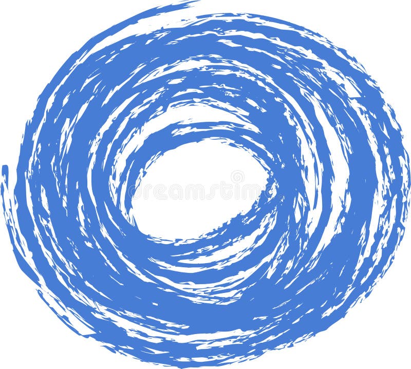 Crayon Doodle Scribble Circle Stock Vector - Illustration of hand ...