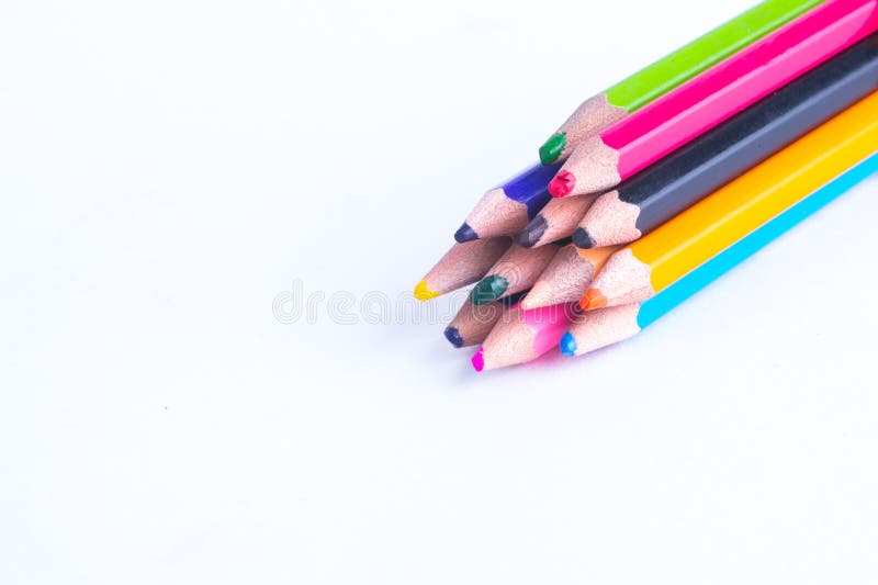 Crayon Isolated stock photo. Image of business, heart - 55281620