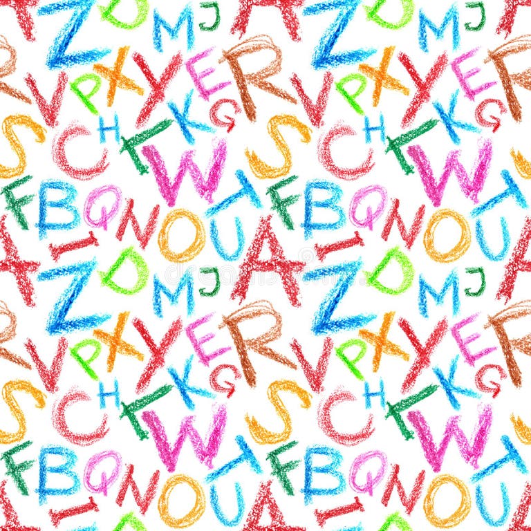 Crayon Font Stock Illustrations – 5,241 Crayon Font Stock Illustrations ...