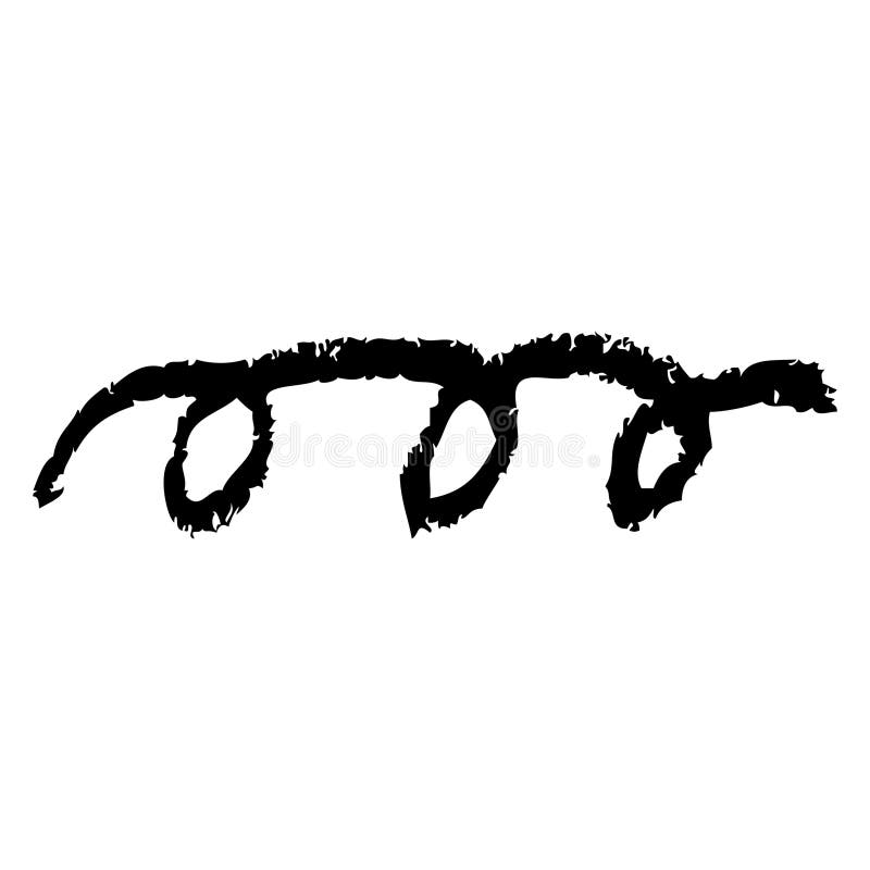 Crayon Scribble, Simple Vector Doodle Hand Draw Sketch Stock Vector ...