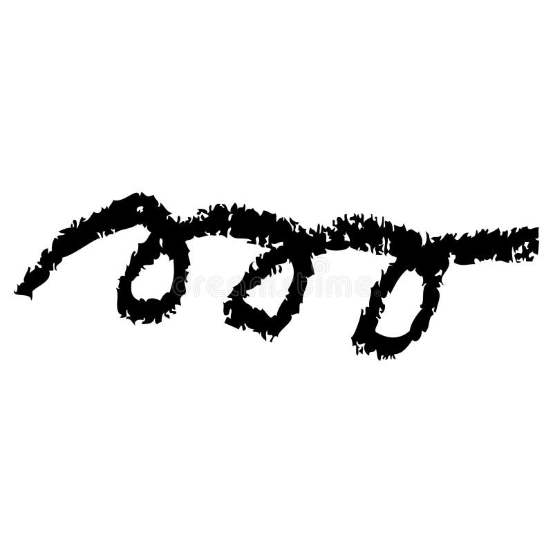 Crayon Scribble, Simple Vector Doodle Hand Draw Sketch Stock Vector ...