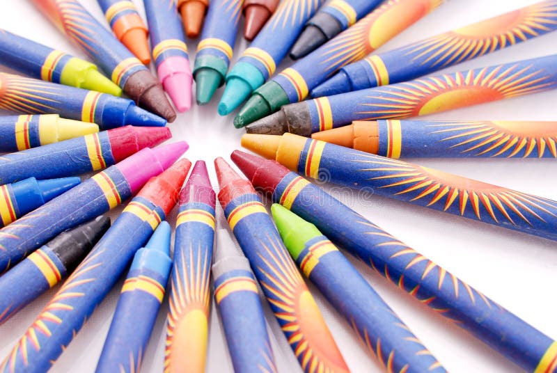 Crayon Spiral stock photo. Image of entertainment, high - 22364788