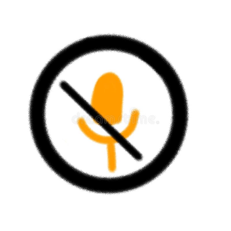 Crayon Style Muted Icon for Talking Two Tone Color Hand Drawing Stock ...