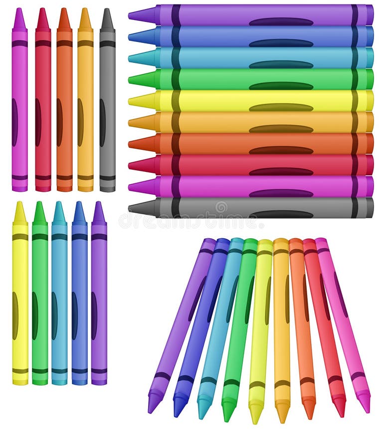 Individual Crayons Stock Illustrations – 81 Individual Crayons Stock ...
