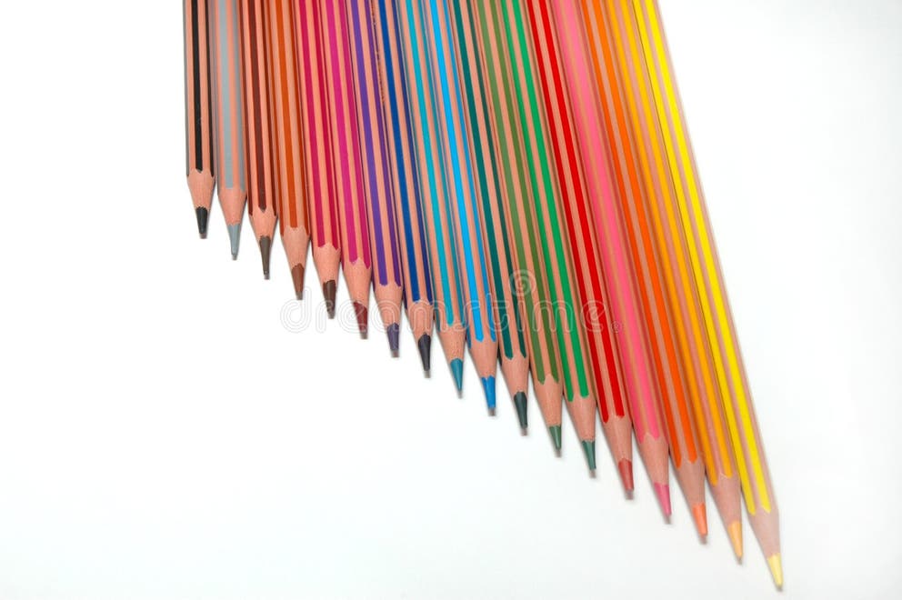 Crayons stock photo. Image of descriptive, lead, crayon - 12606110