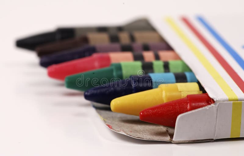 Crayons stock image. Image of coloring, play, childhood - 13843