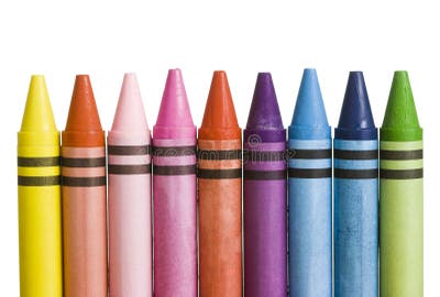 Crayons stock photo. Image of rainbow, small, orange - 16458968