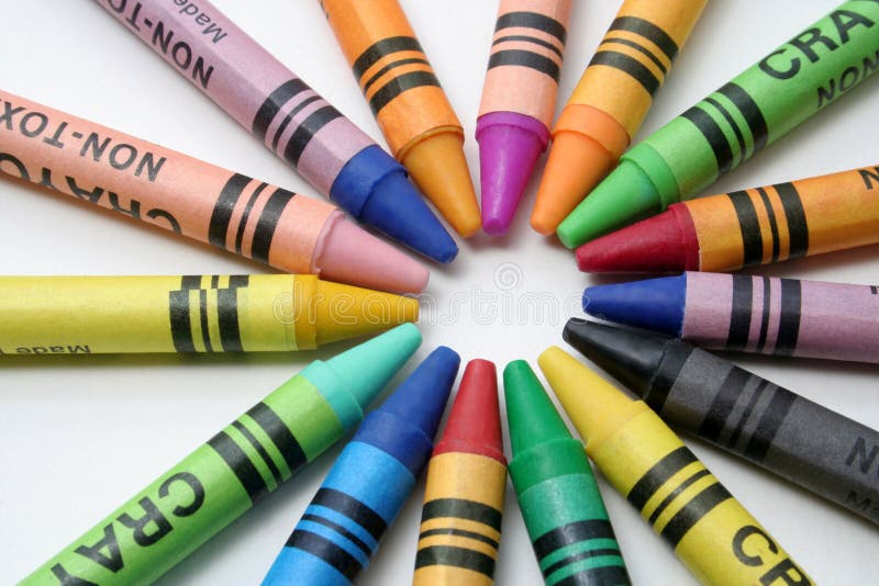 Crayons stock photo. Image of artistic, craft, pencil - 2445006