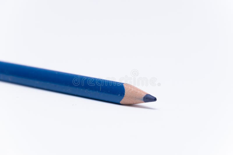 Crayons Colored Pencil in Different Colors Crayon Blue Stock Image ...