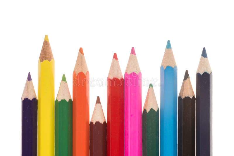 Crayons stock photo. Image of creative, exempted, isolated - 35810710