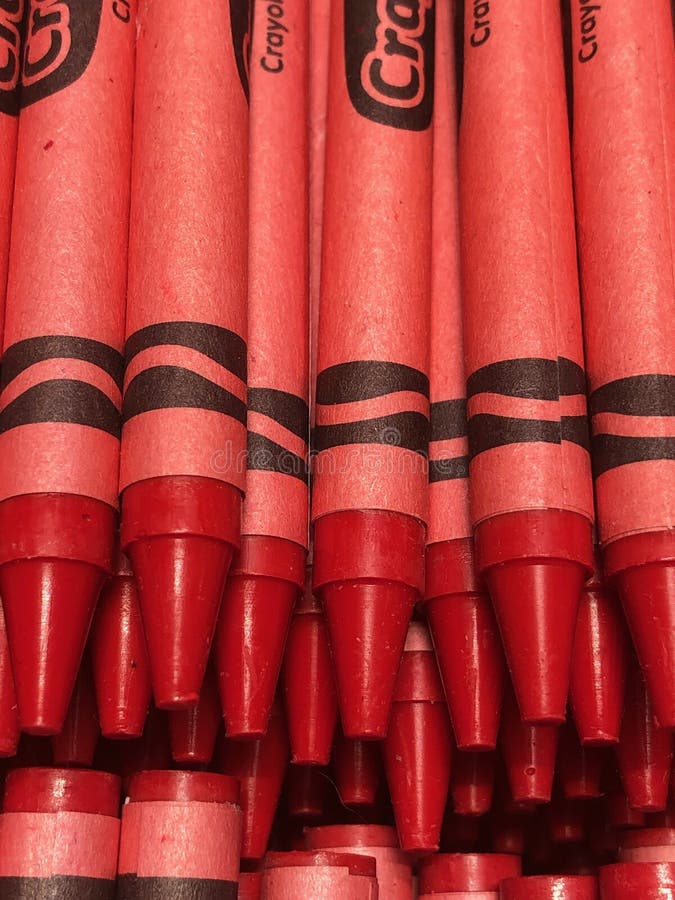 Crayons editorial photo. Image of rows, multiple, closeup - 153997071