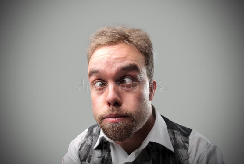 Crazy Look stock image. Image of eyes, attitude, aggressive - 2824713